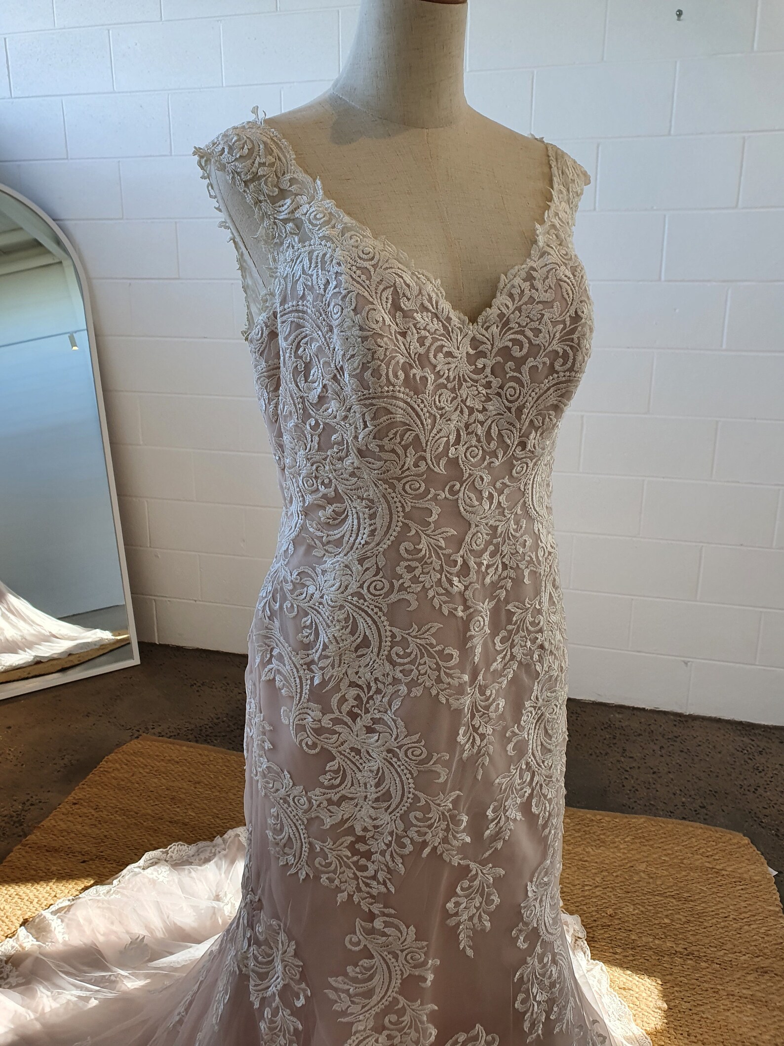 Wedding Dress Boho Pink Wedding Designer Bridal Gown, Long Pink Dress ...