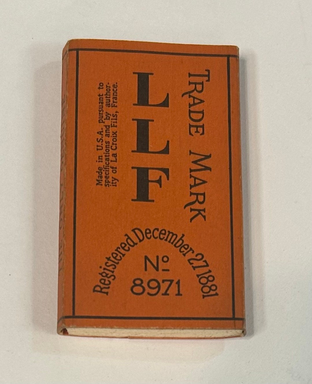 Riz La Cigarette Rolling Papers Vintage Tobacciana - Etsy