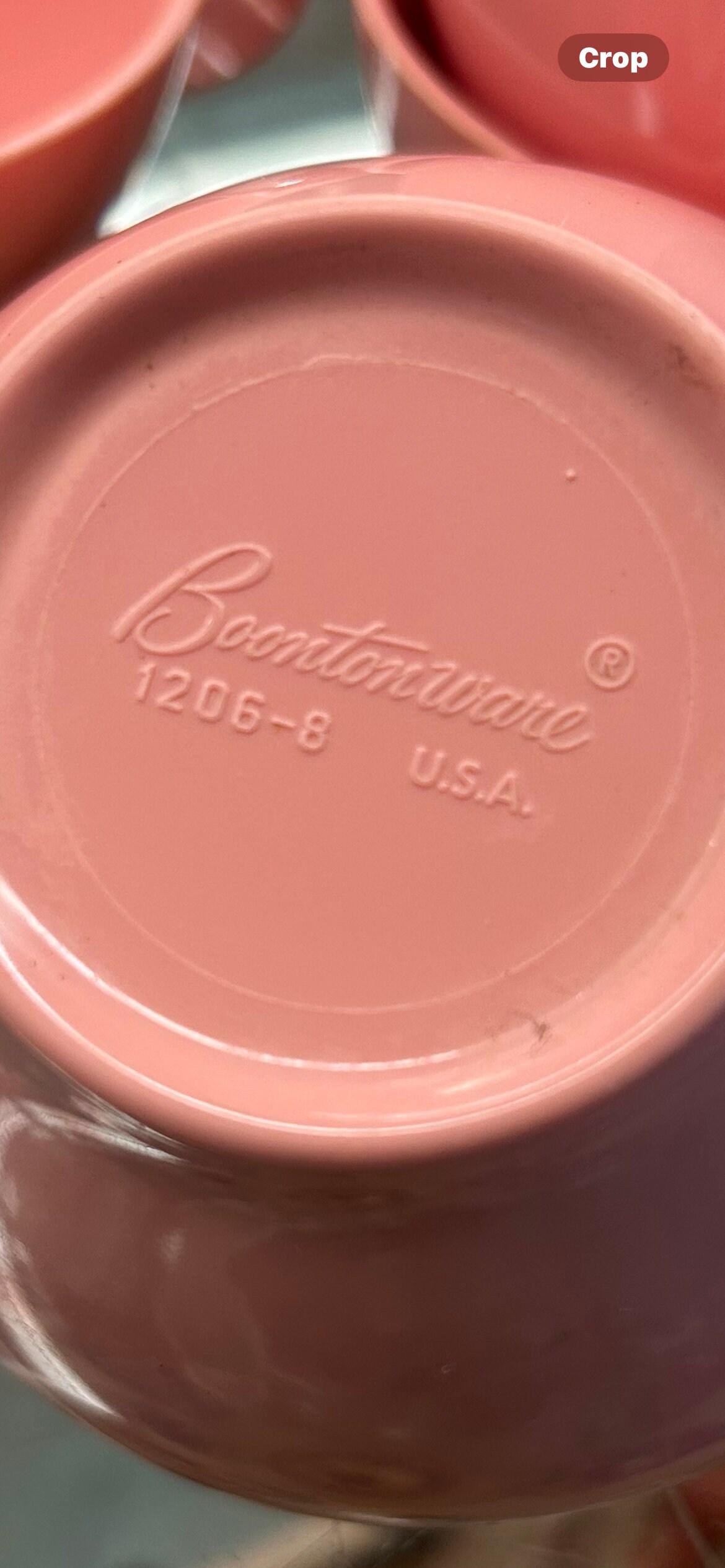 Melmac Boontonware Cups Pastel Pink - Etsy