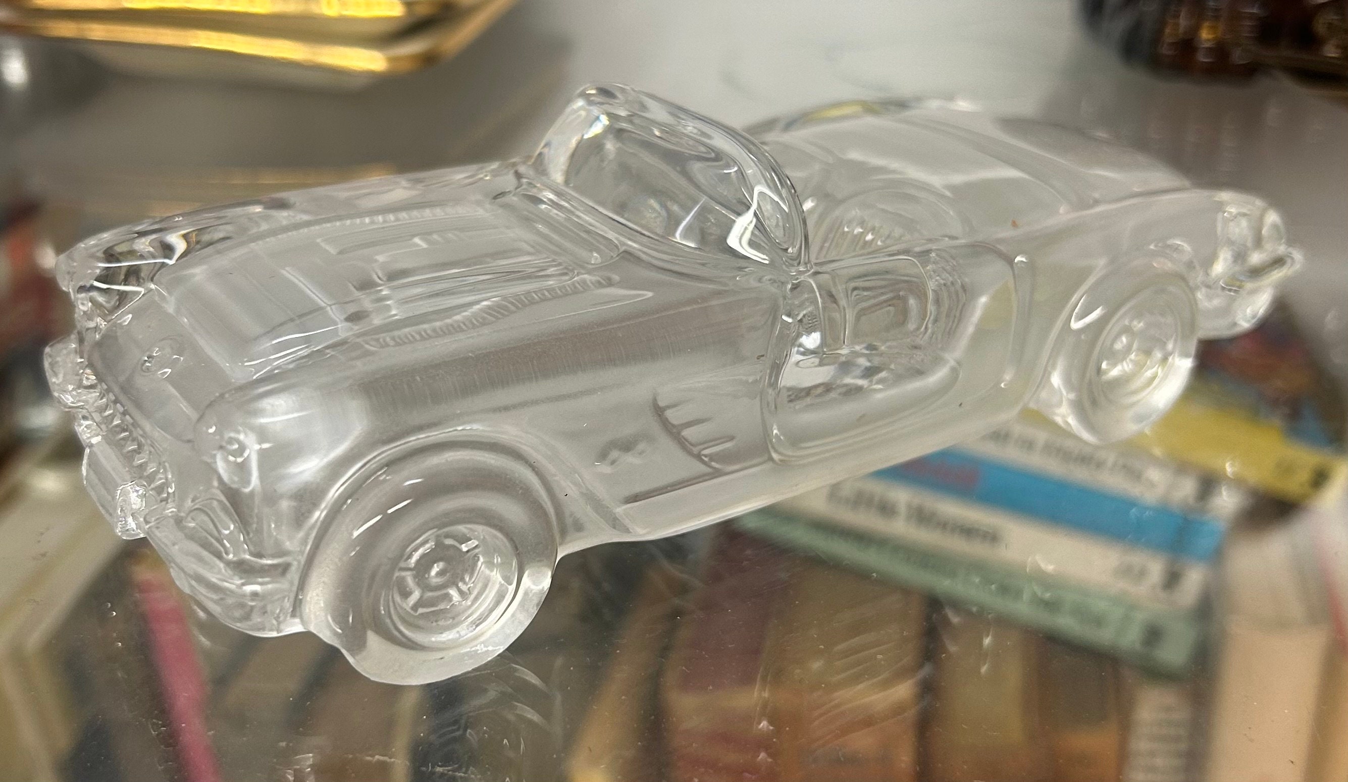 1959 Hofbauer Corvette Crystal Glass - Etsy