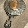 Antique Pocket Mirror ~ Victorian Portrait - Etsy