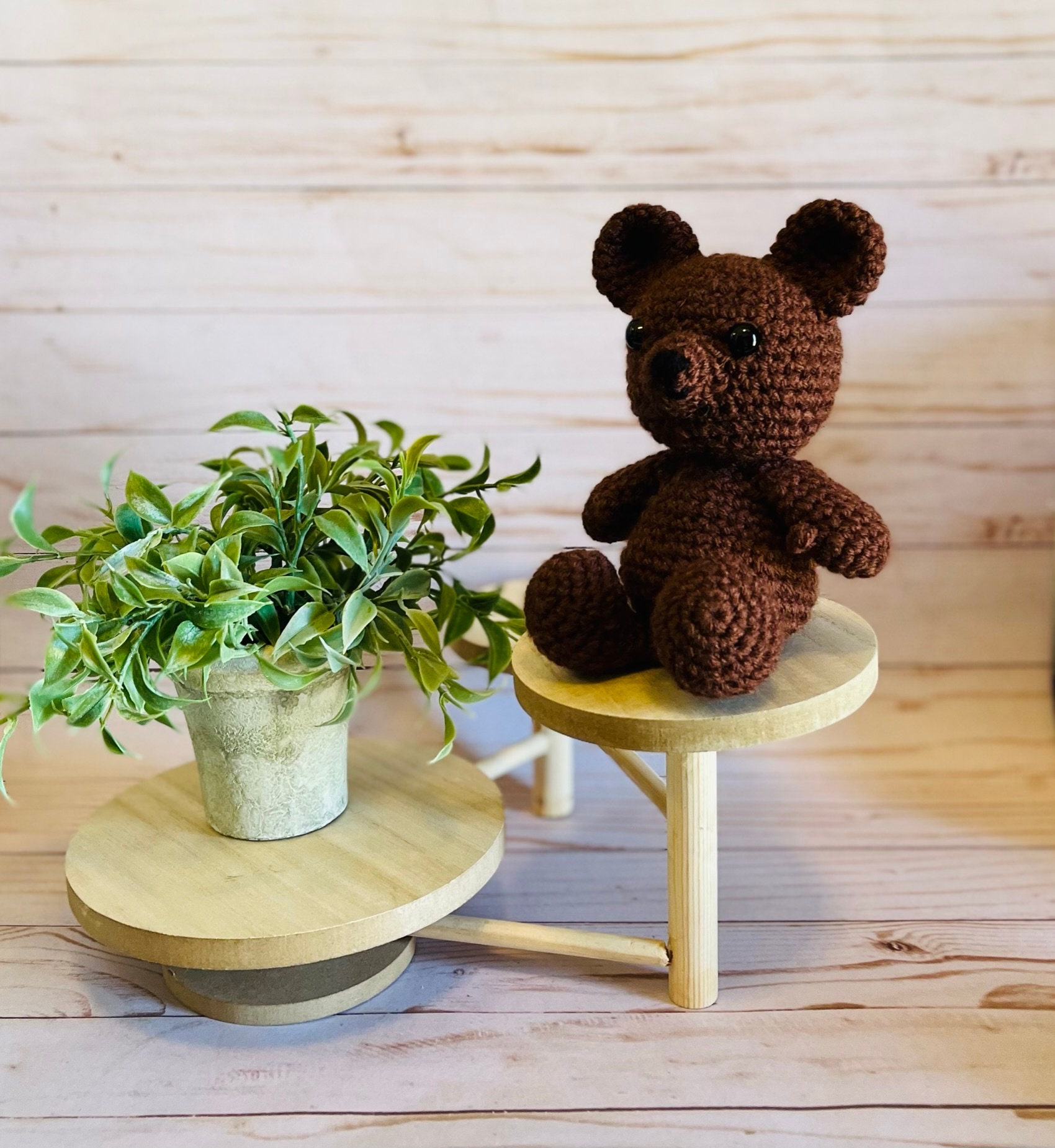 Brown Bear, Brown Bear Crocheted - Etsy