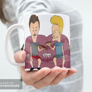 Beavis and Butthead Mtv Eating Chill Dogs - Etsy