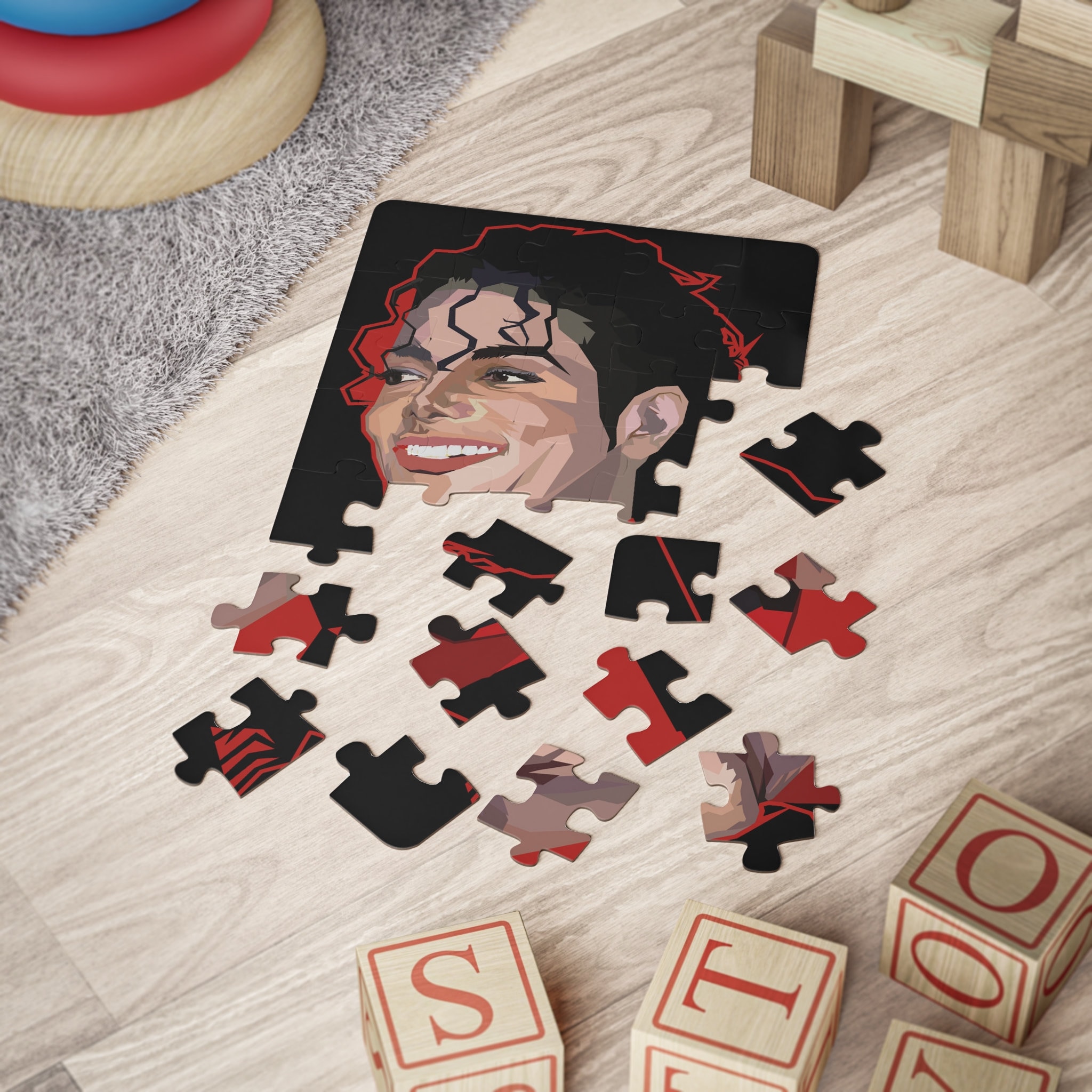 Puzzle 30 Pieces, Michael Jackson Puzzle, Jigsaw, Adult Jigsaw Puzzle ...