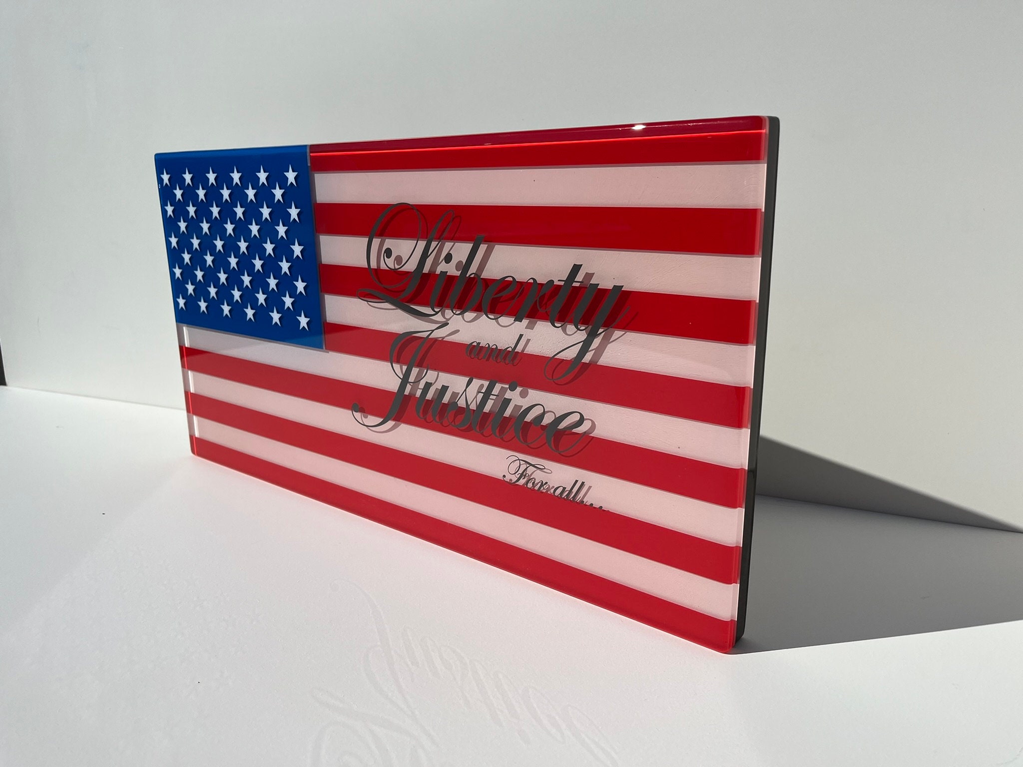 Epoxy American Flag - Etsy