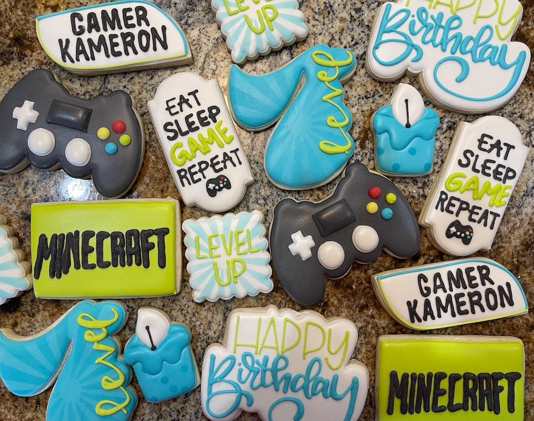 Gaming Cookies - Etsy