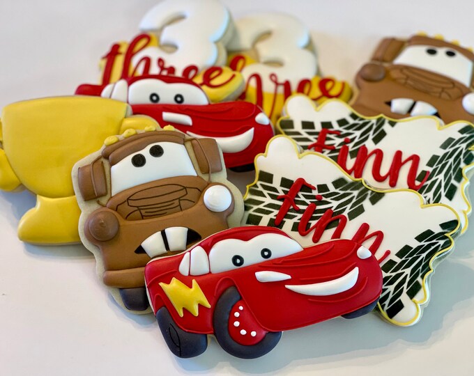 Cars Cookies - Etsy