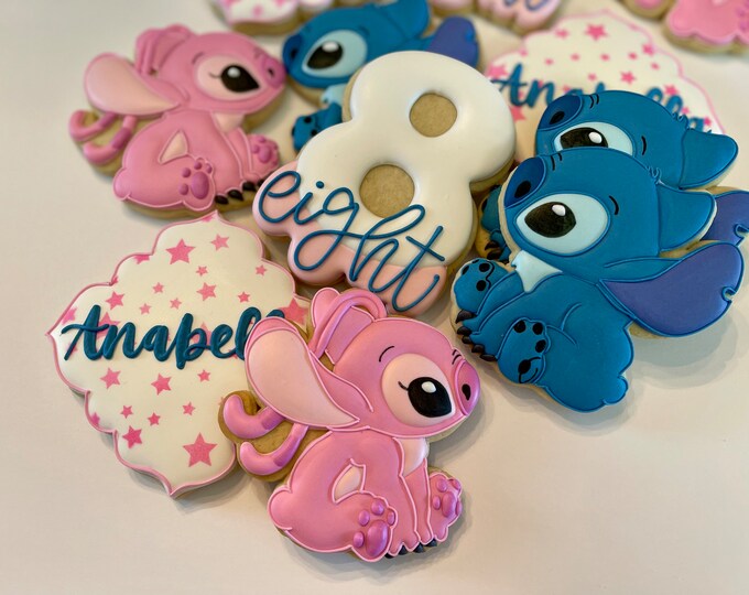 Lilo and Stitch Sugar Cookies 2dz - Etsy