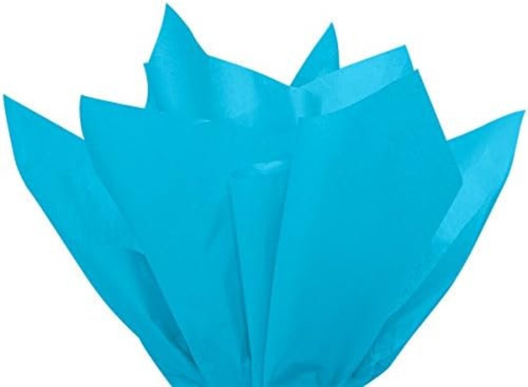 Tissue Paper Light Blue 5 or 10 Pack Luxury Thick 18GSM Sheets Eco ...