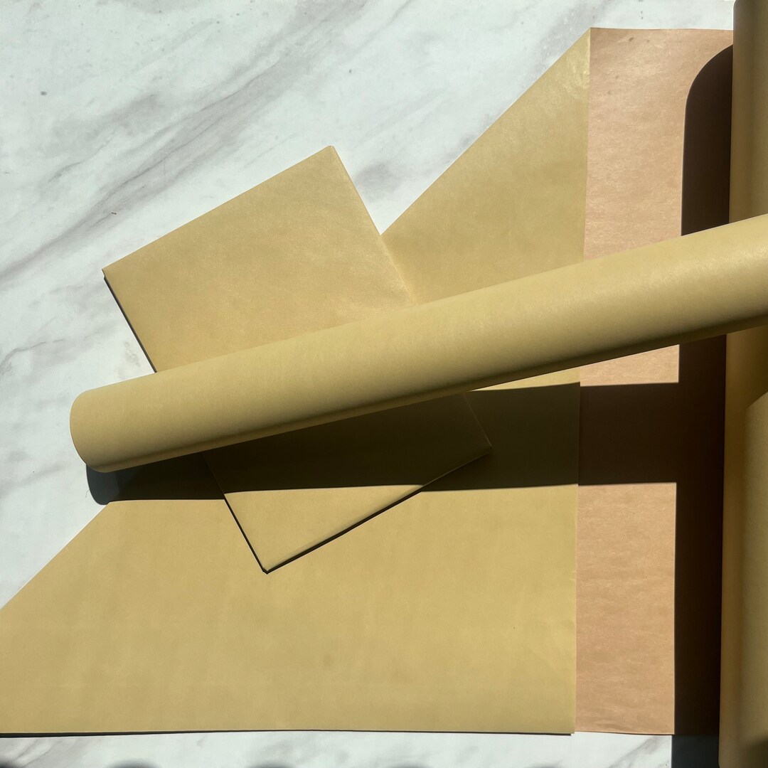 Wrapping Paper Matt Lemon Yellow 50CM Wide Eco Friendly, 100% Recycled ...