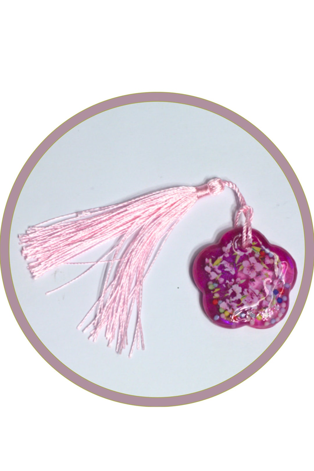 Handcrafted Mini Resin Bookmark Cute Bookmarks Colorful - Etsy