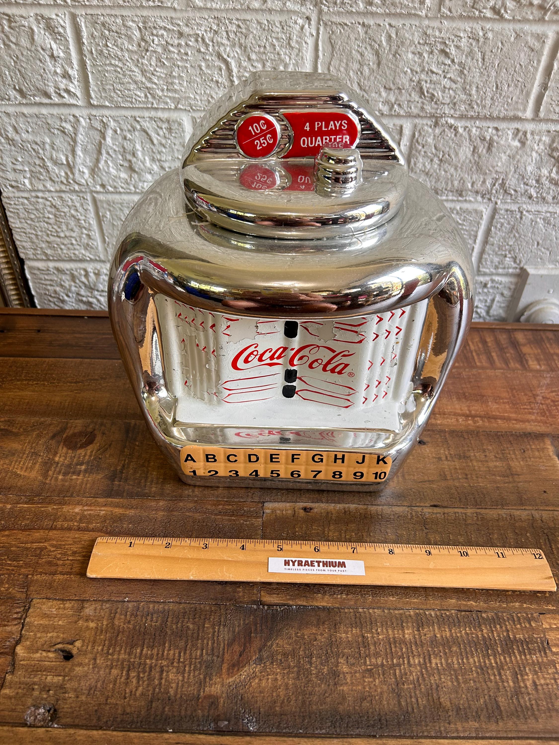 Vintage Coca-cola Juke Box Cookie Jar - Etsy