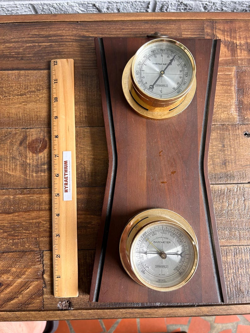 Vintage Barometer - Etsy