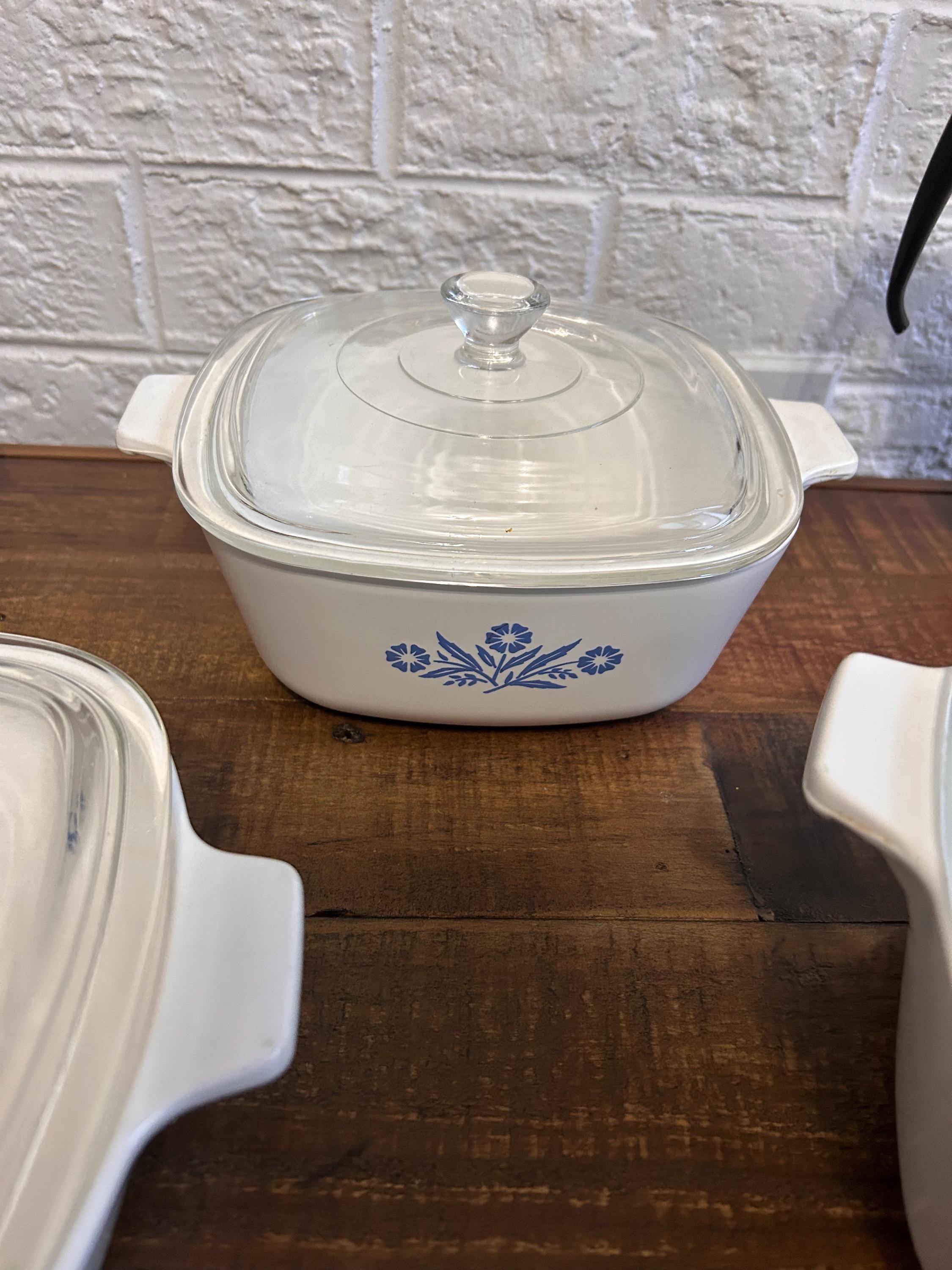 Corning Ware Blue Cornflower Baking Dishes - Various Options/sold ...