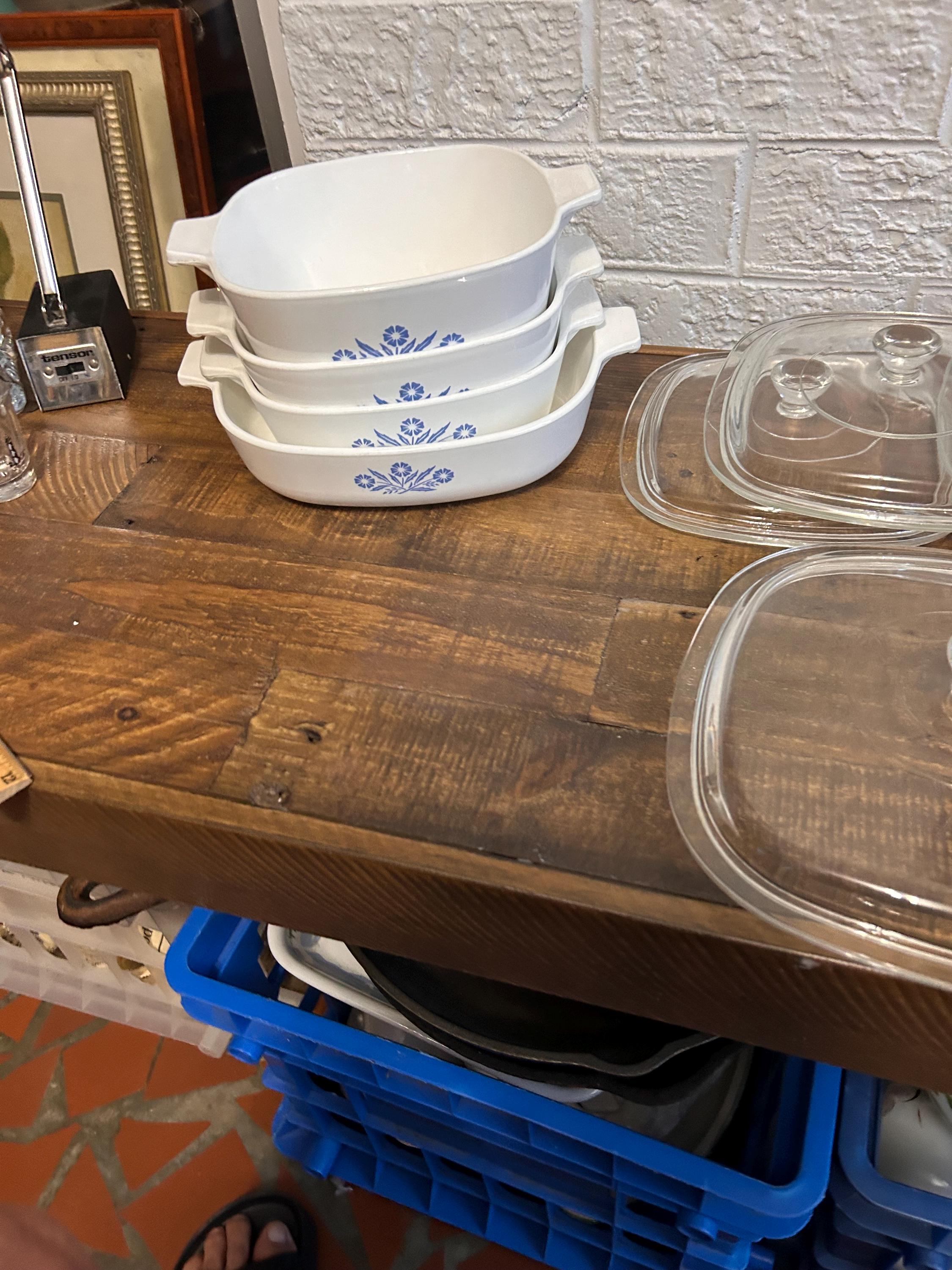 Corning Ware Blue Cornflower Baking Dishes - Various Options/sold ...