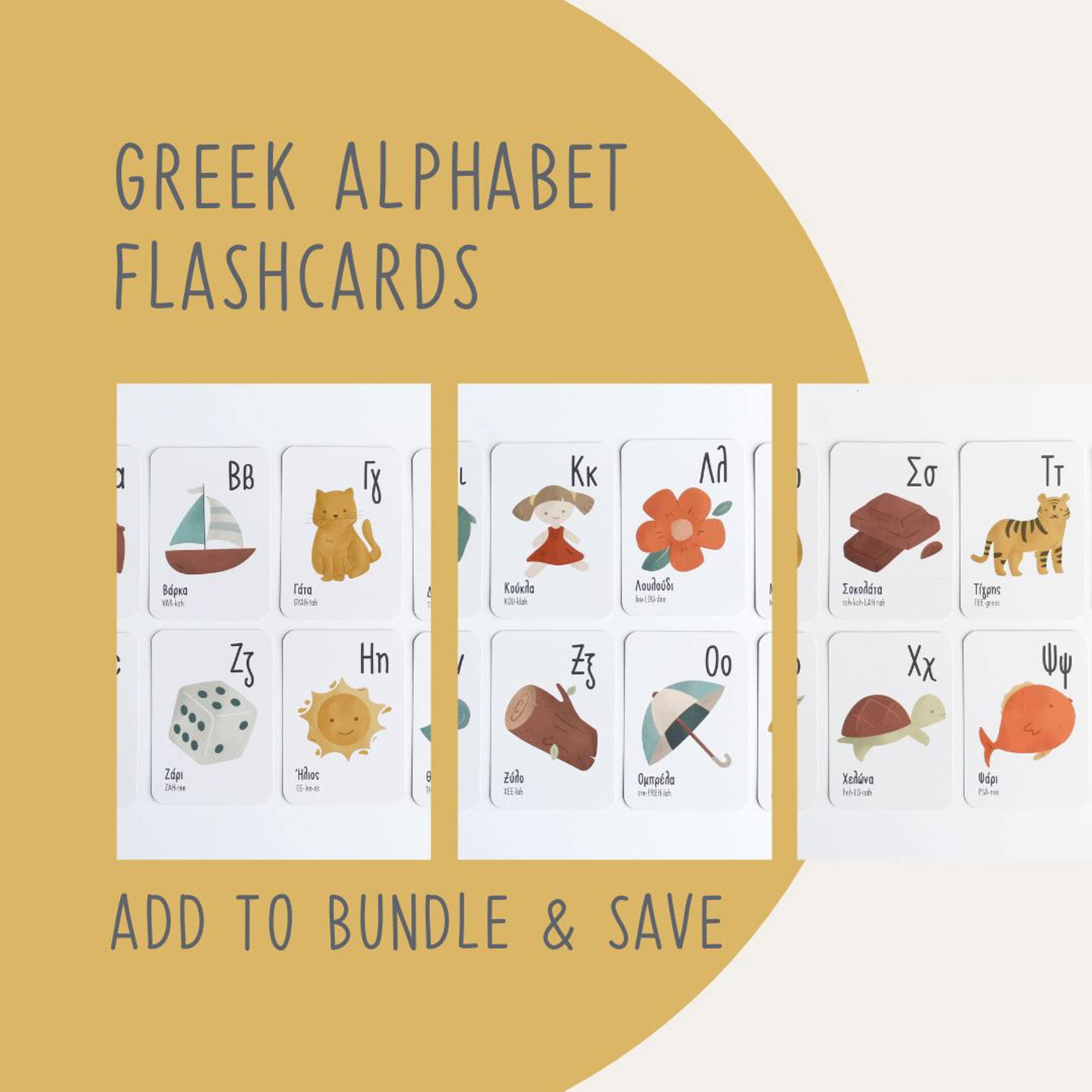Colors and Numbers Greek Flashcards - Etsy