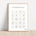Greek Alphabet Poster, PRINTABLE Wall Art, Educational Art, Kids Room ...