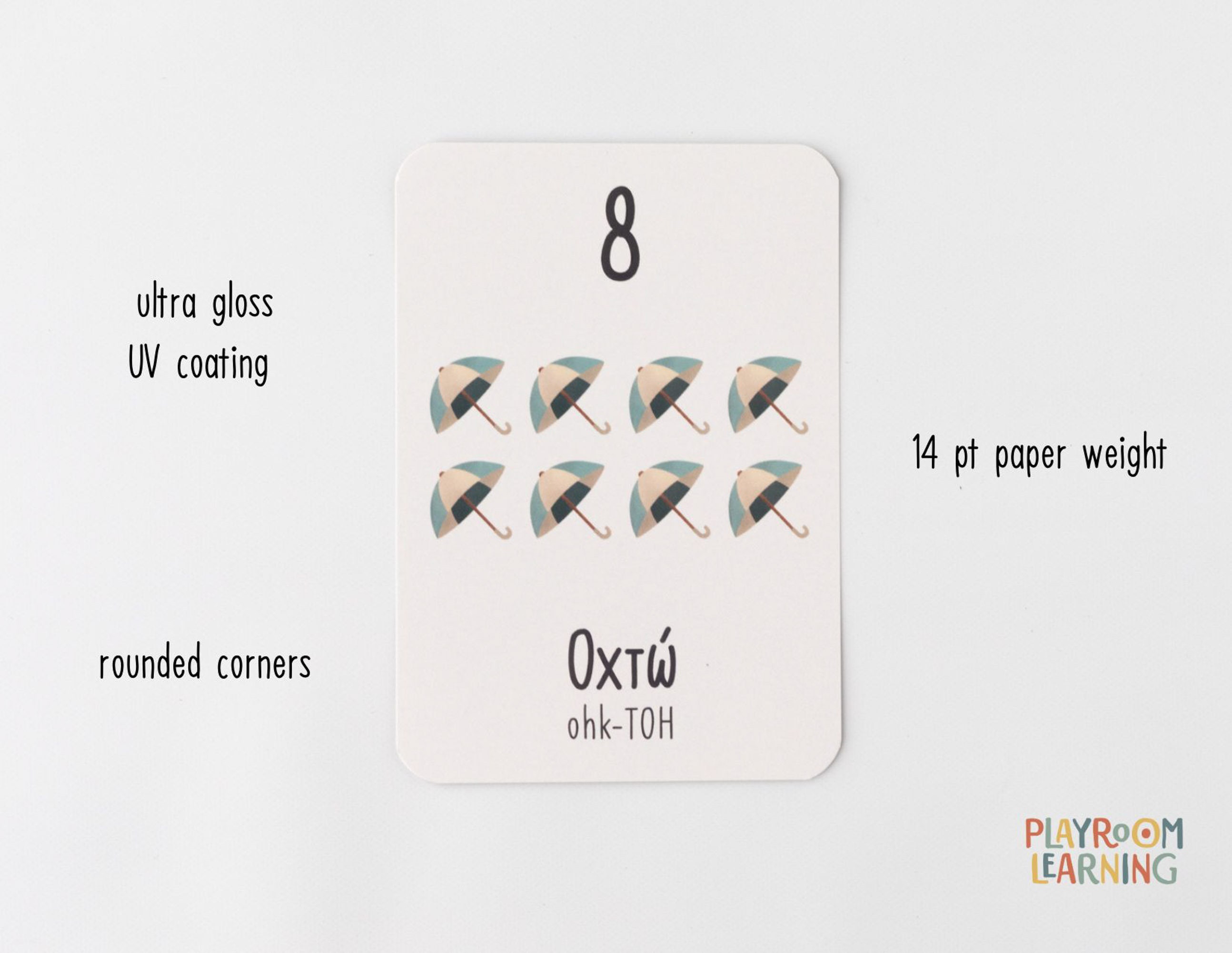 Colors and Numbers Greek Flashcards - Etsy