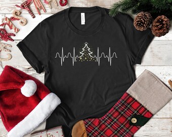 Nurse Christmas Tree Shirt - Etsy