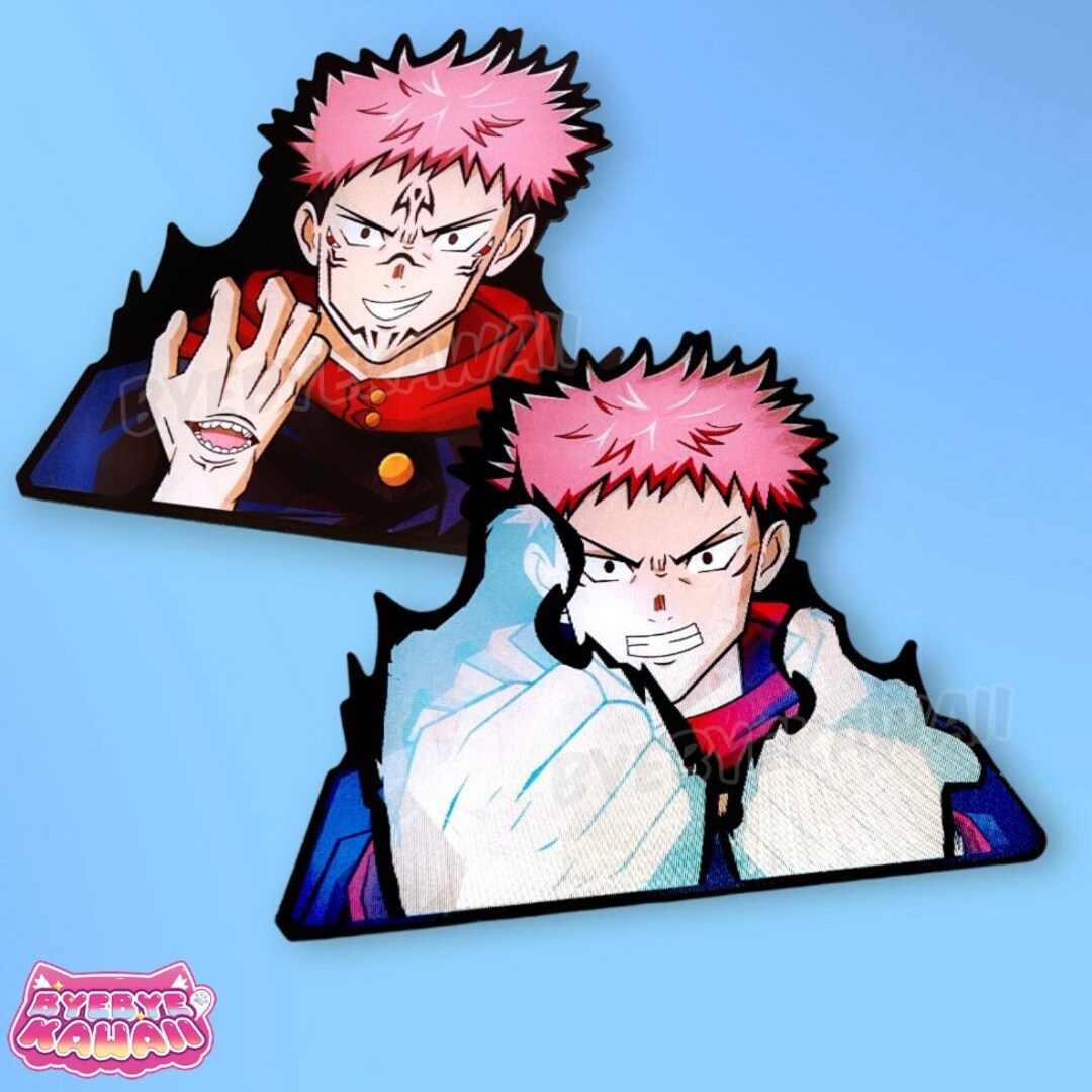 Y.uji Motion Peeker Lenticular 3D Jujutsu Anime Sticker - Etsy