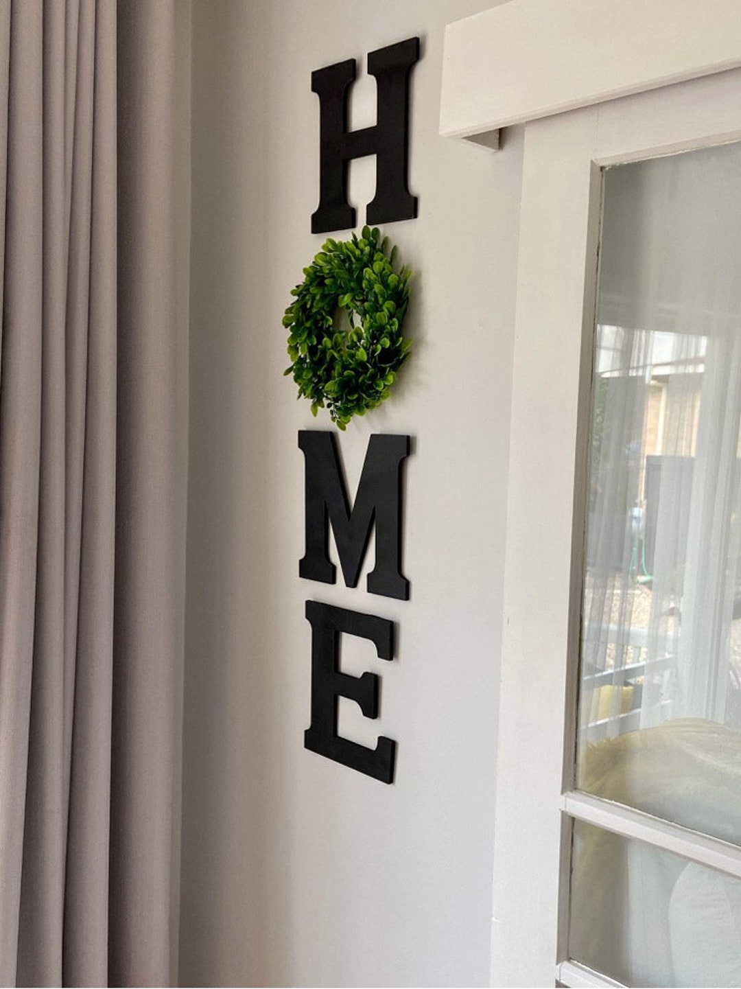 Interior & Outdoor Wall Sign_ Wooden Home Sign_home Farmhouse Decor ...