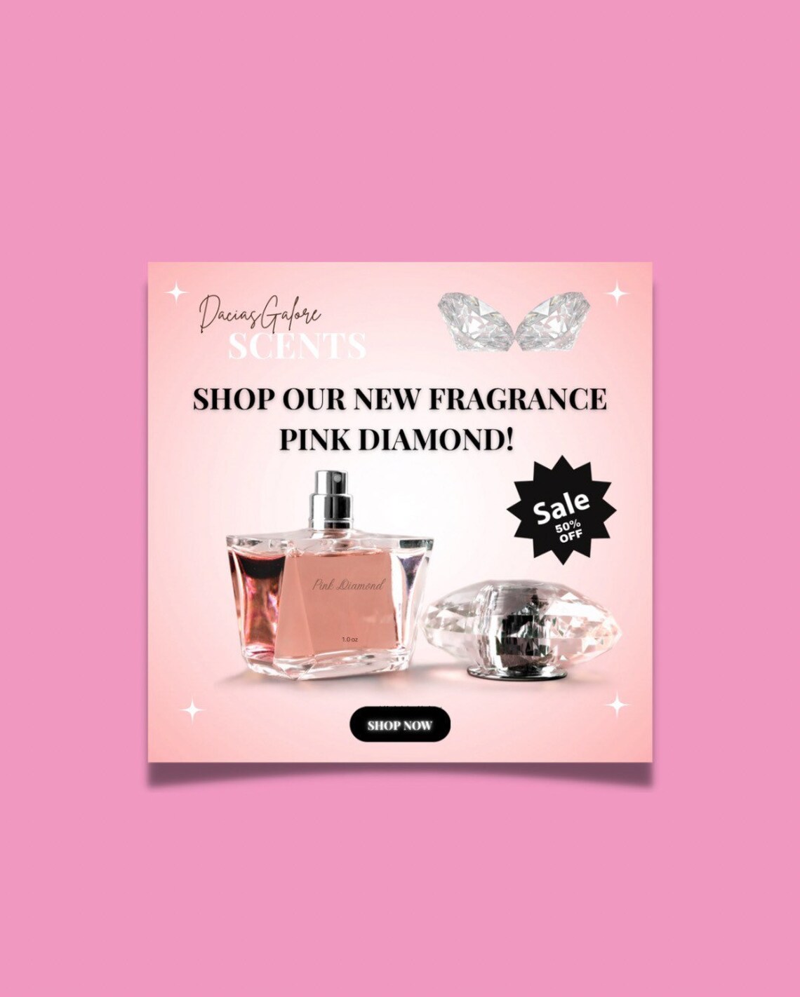 Diy Perfume Flyer, Fragrance Flyer , Perfume Template, Perfume Business ...