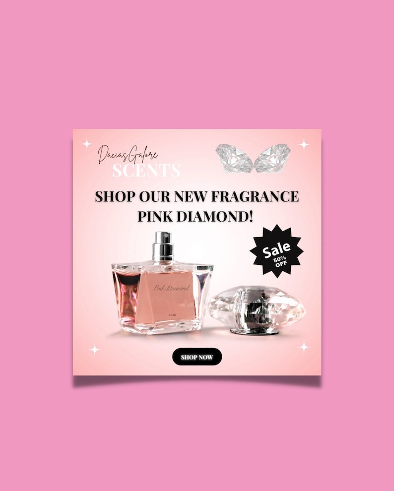 Diy Perfume Flyer, Fragrance Flyer , Perfume Template, Perfume Business ...