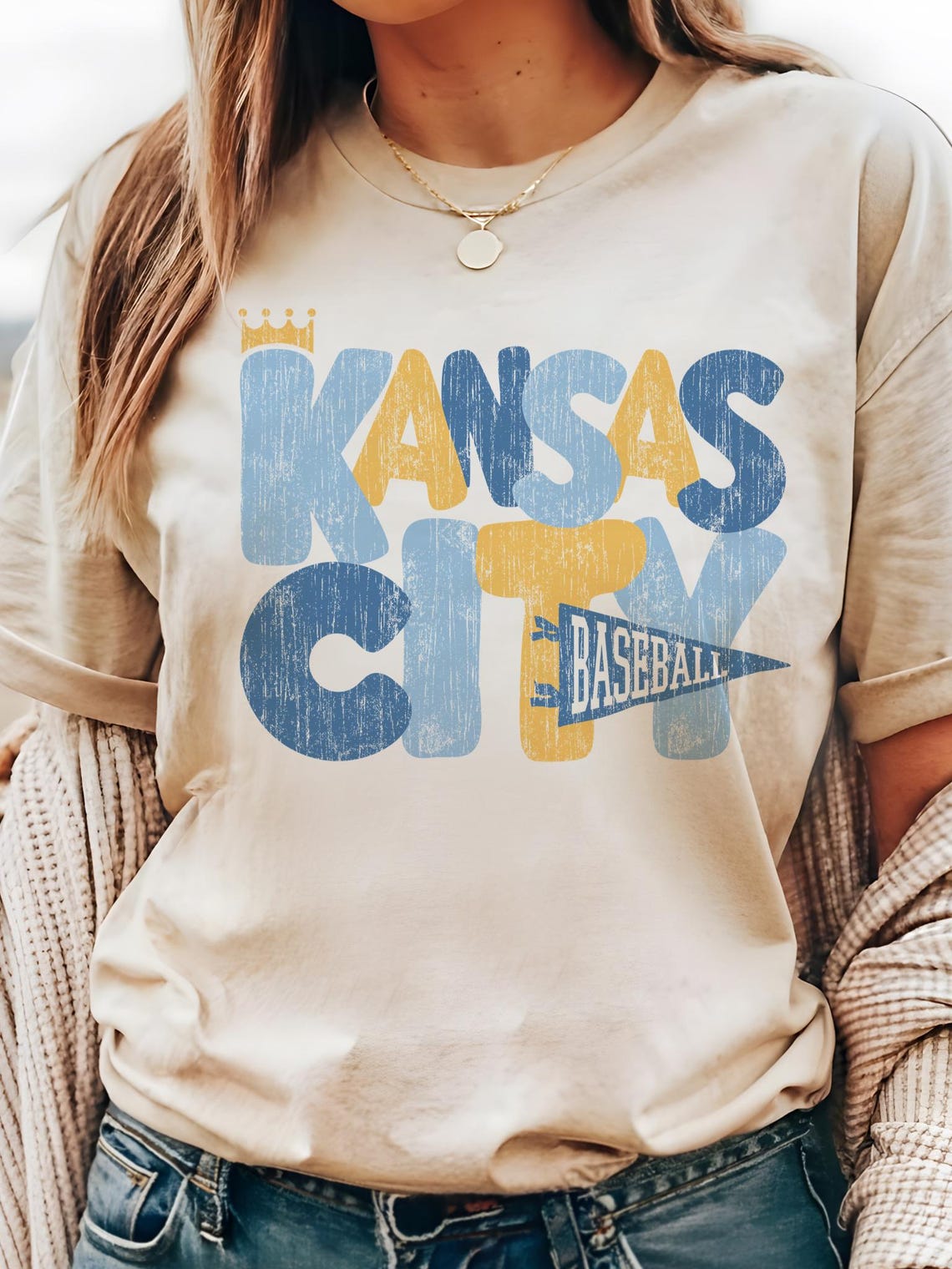 Kansas City Baseball Shirt | Retro KC Baseball Tee | Unisex Game Day ...