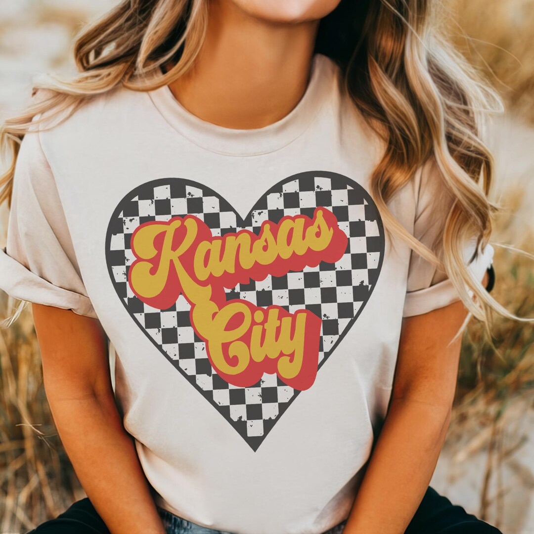 Kansas City Valentine Tshirt, Cute Valentine Tshirt Multiple Color ...
