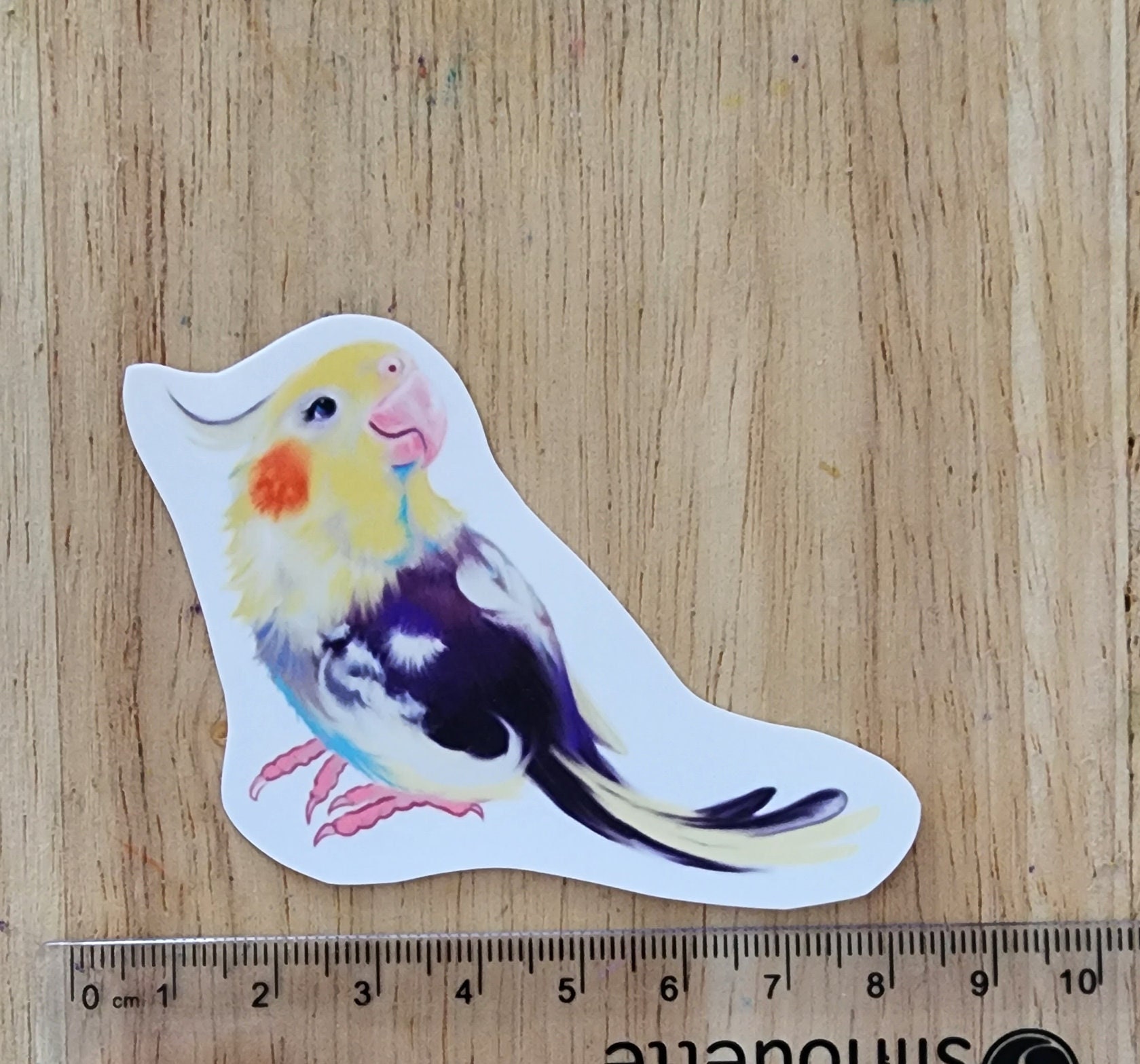 Cute Cockatiel Stickers - Etsy Australia