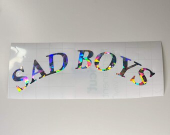 Sad Boys Decal - Etsy