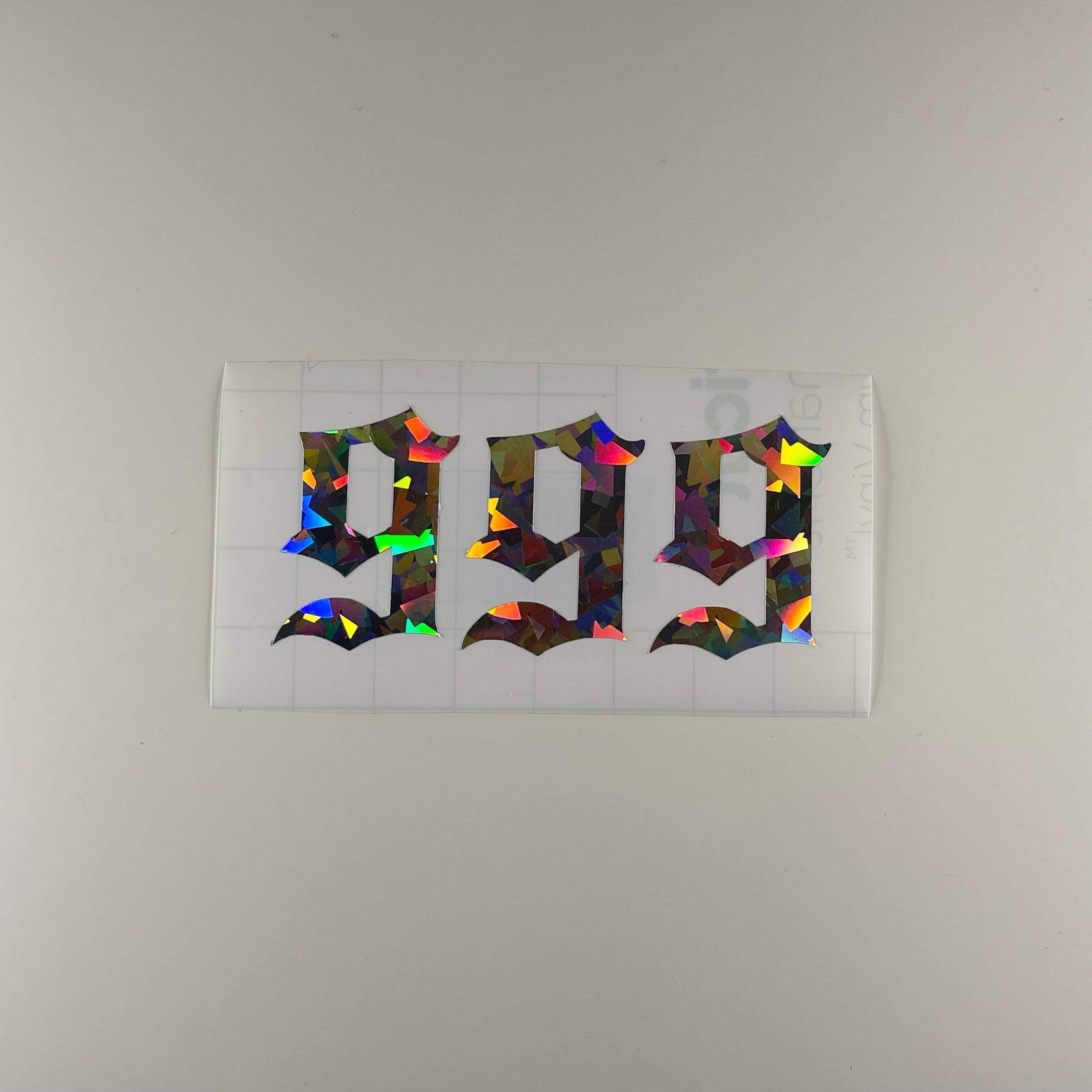 999 Vinyl Decal | Etsy