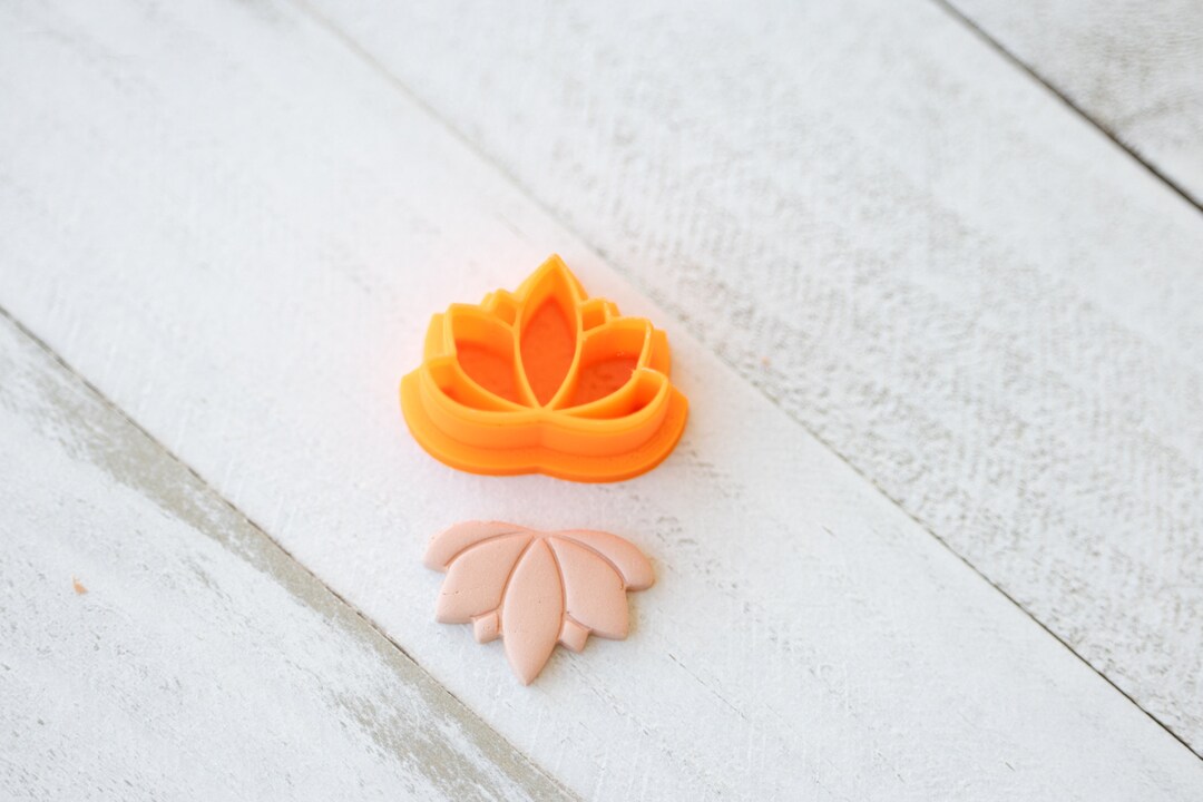 Lotus Clay Cutter / Polymer Clay Tools / Jewellery Tools / Earring ...