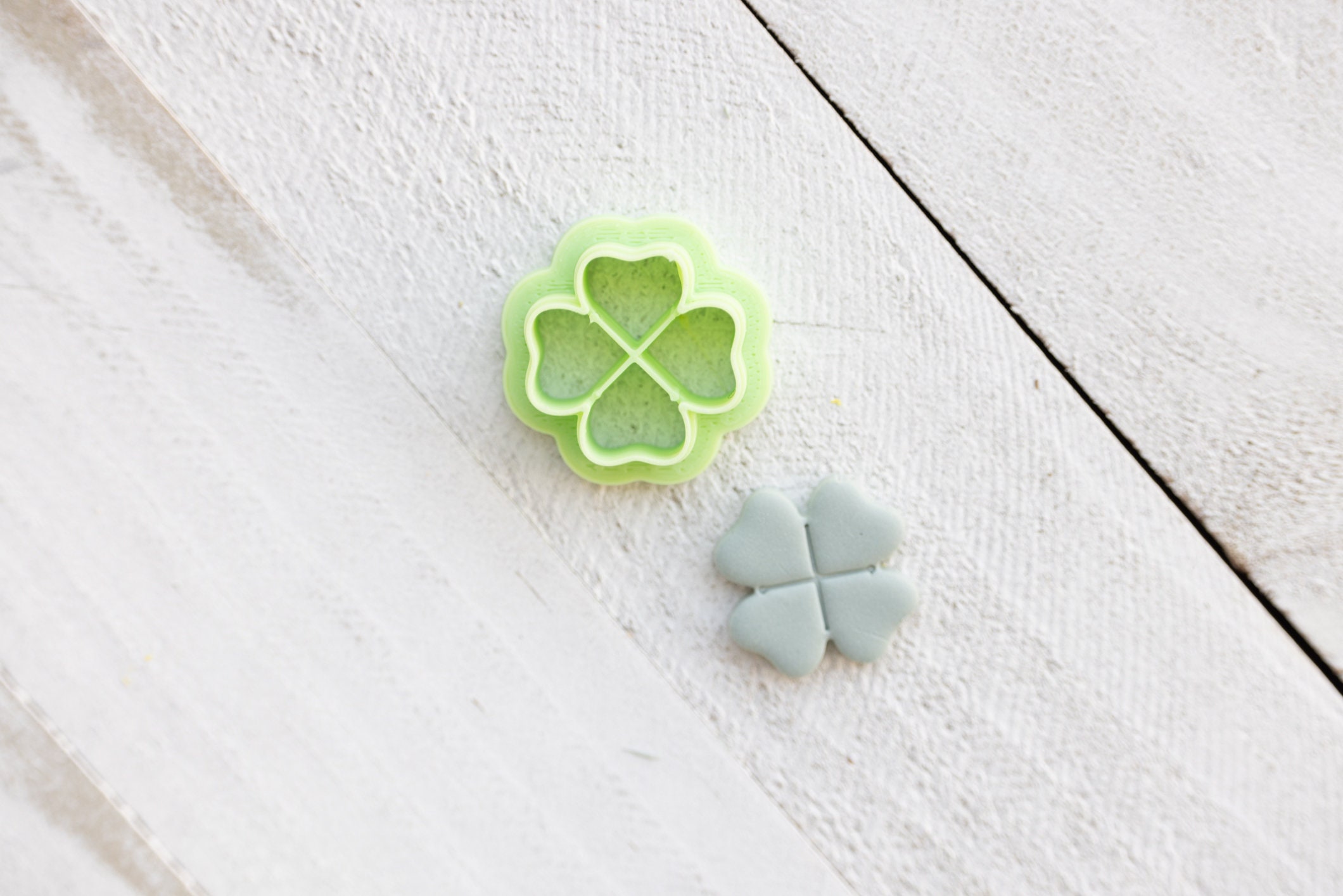 Four Leaf Clover Leprachaun Polymer Clay Cutter Bundle St - Etsy