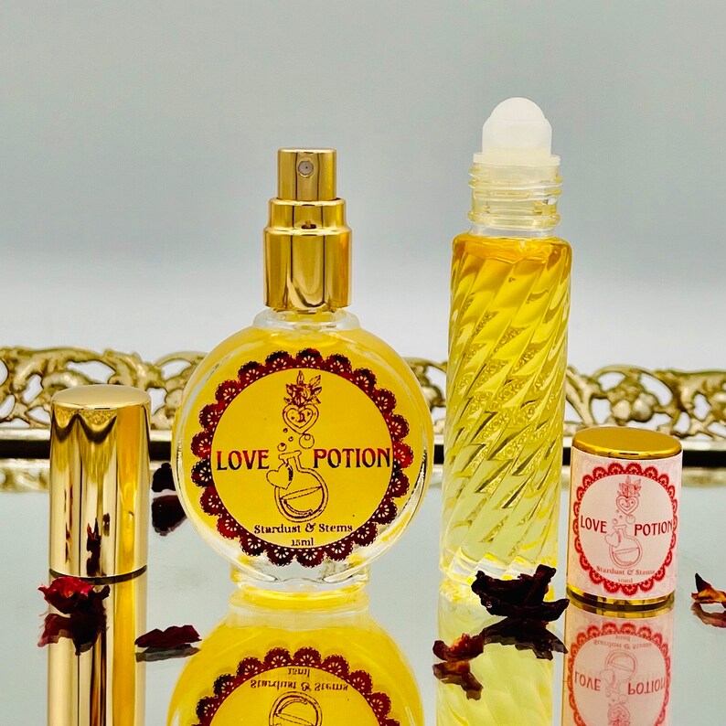 LOVE POTION – Heart-fire Initiation Spell Perfume- Goji Berry, Yuzu ...