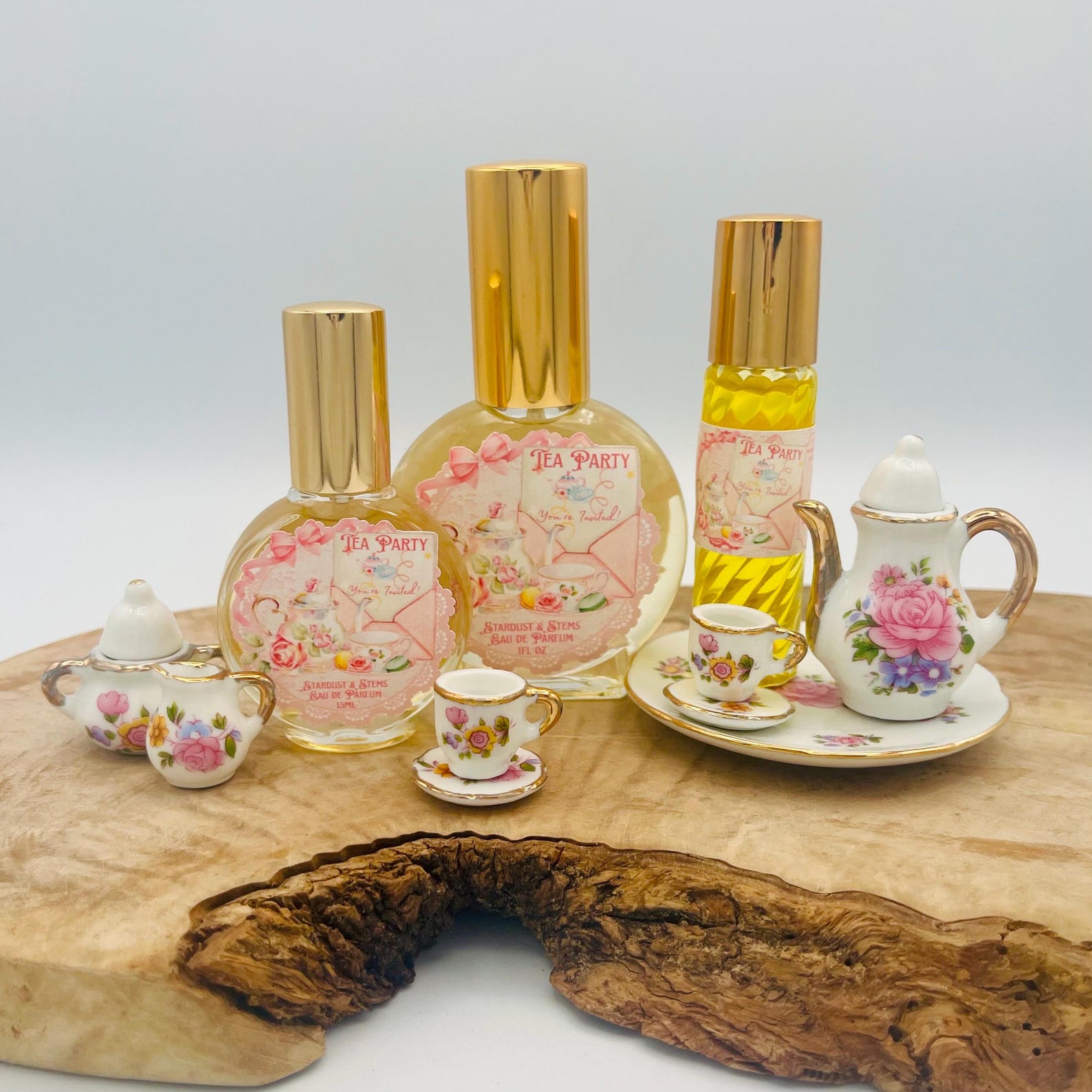 TEA PARTY- You're Invited! Creamy Gourmand Perfume- Milk Tea, Rose ...