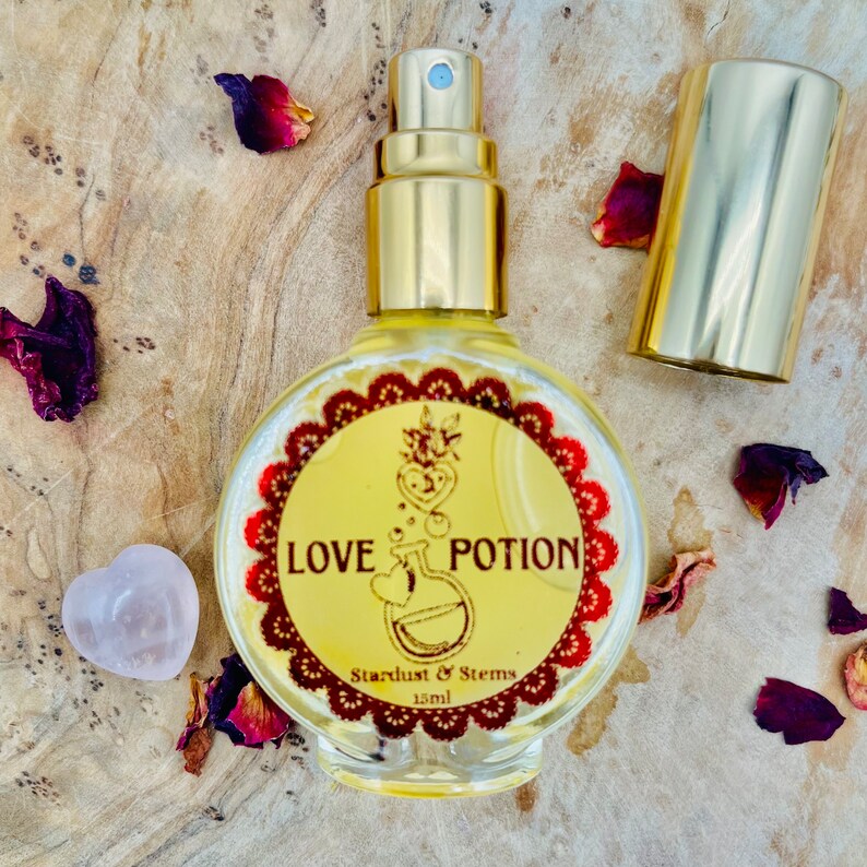 LOVE POTION – Heart-fire Initiation Spell Perfume- Goji Berry, Yuzu ...