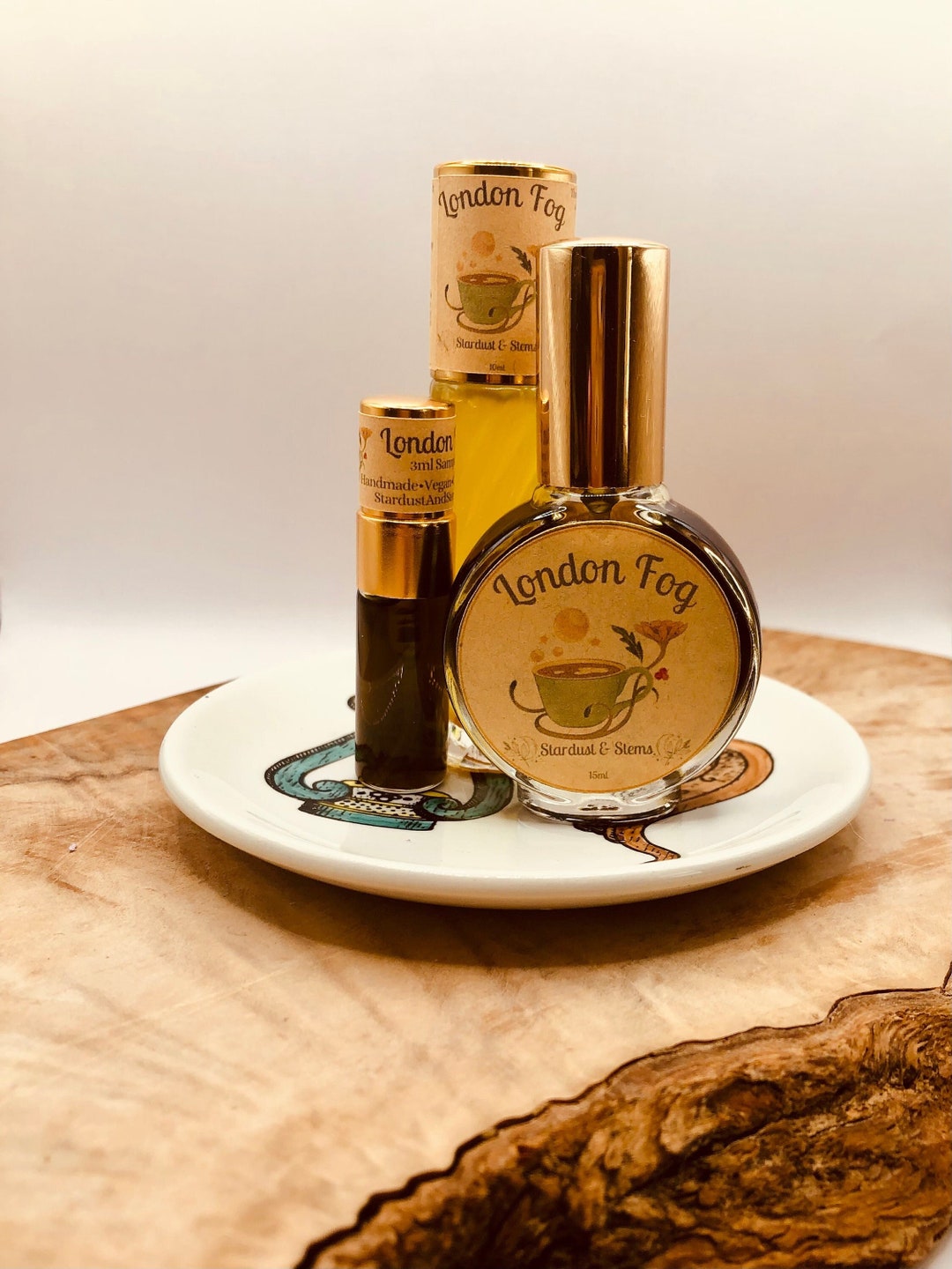 LONDON FOG PERFUME With Essential Oils, Real Black Tea, Lavender and ...