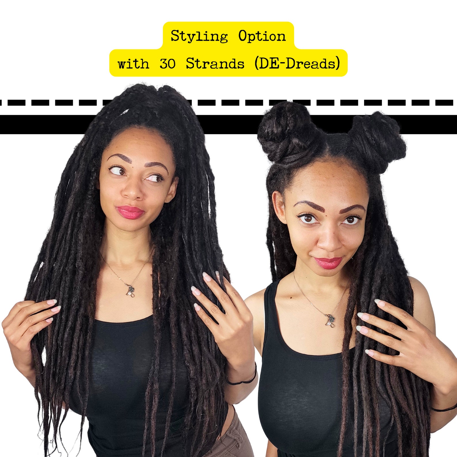 Handmade Temporary Dreadlocks Extensions - Quality Dreads & Dreadlocks ...