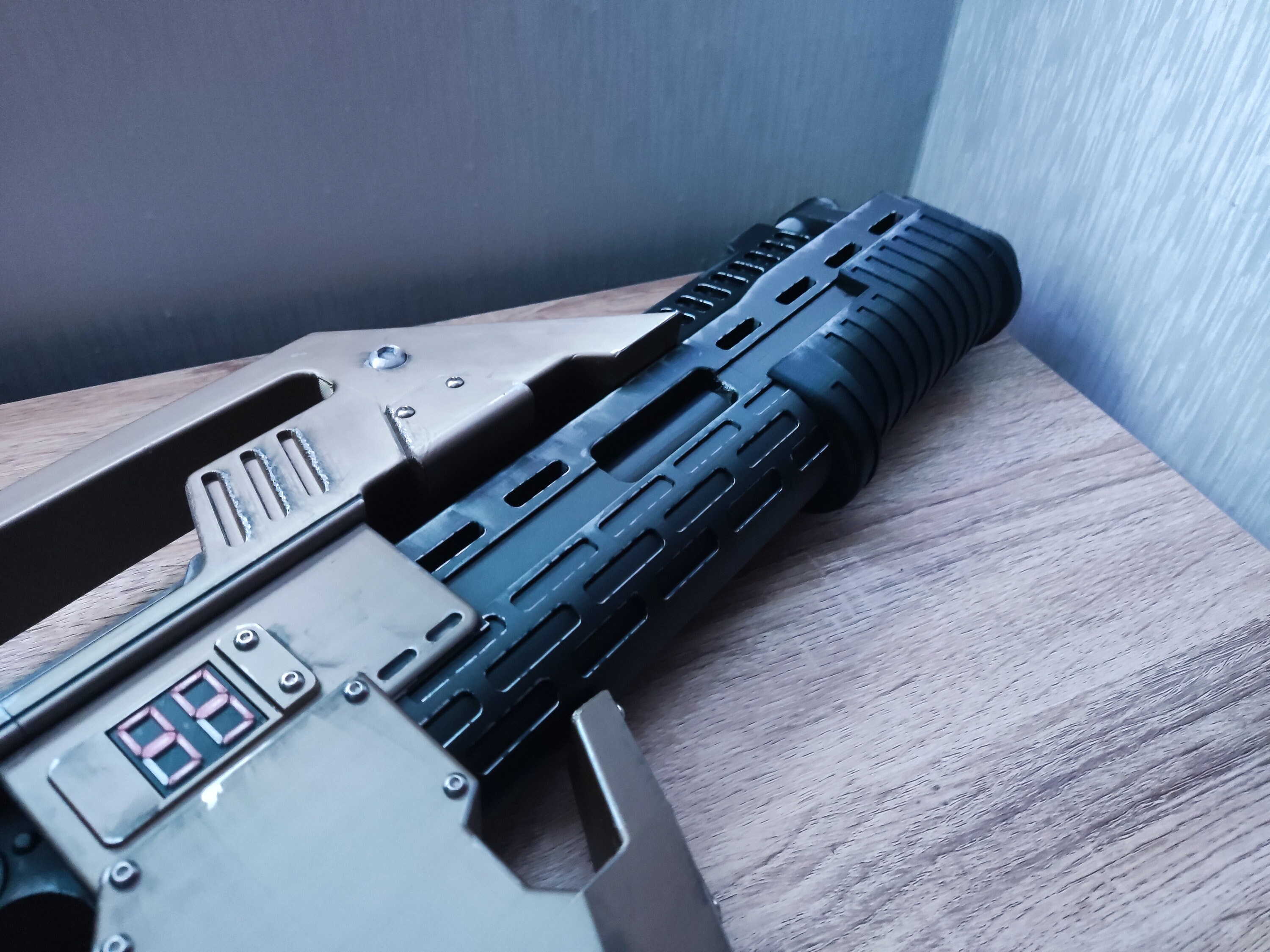 Aliens M41A Pulse Rifle 3D Printed & Weathered - Etsy