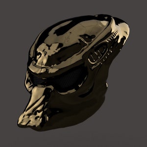 Predator 2 Bio Mask STL File city Hunter 3D Print Ready - Etsy