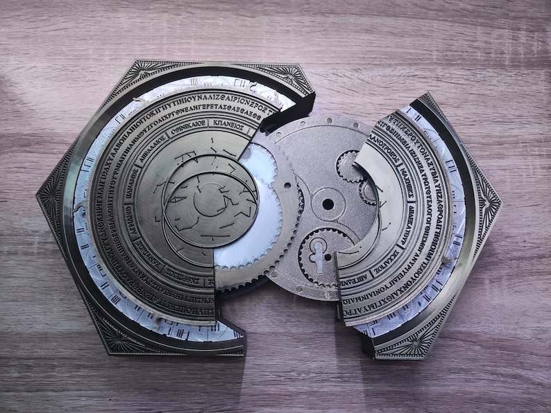 Indiana Jones Archimede's Dial of Destiny 3D Printed Prop AKA ...