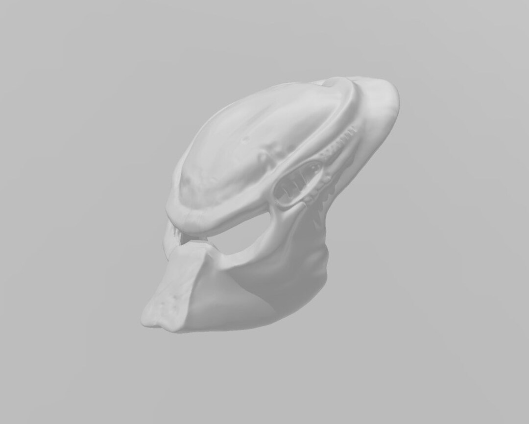 Predator 2 Bio Mask STL File city Hunter 3D Print Ready - Etsy