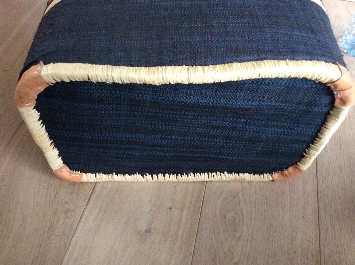 Grand panier double rabane anses longues et pochon de fermeture. - Etsy ...