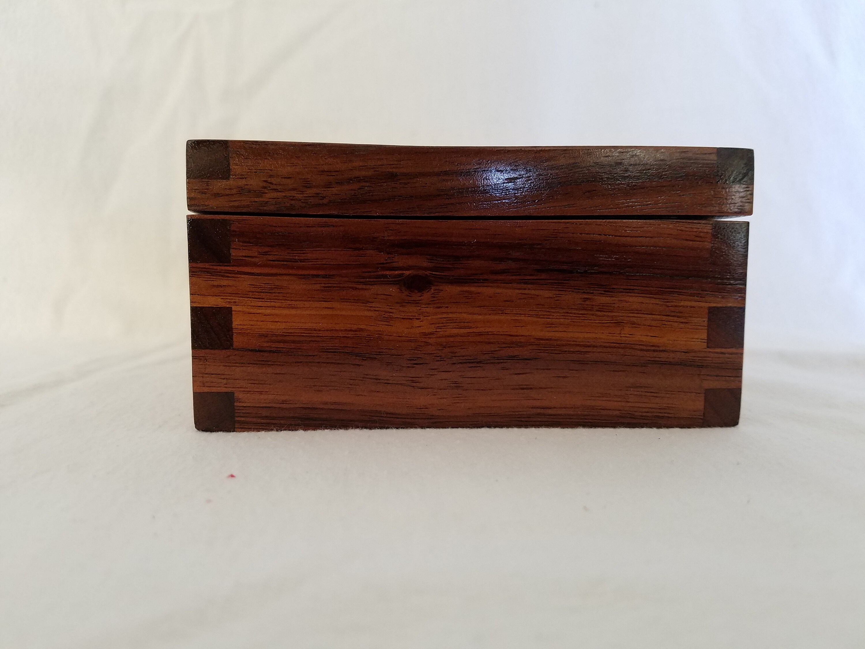 Acacia Jewlery/keepsake Box With Redwood Burl Panel - Etsy