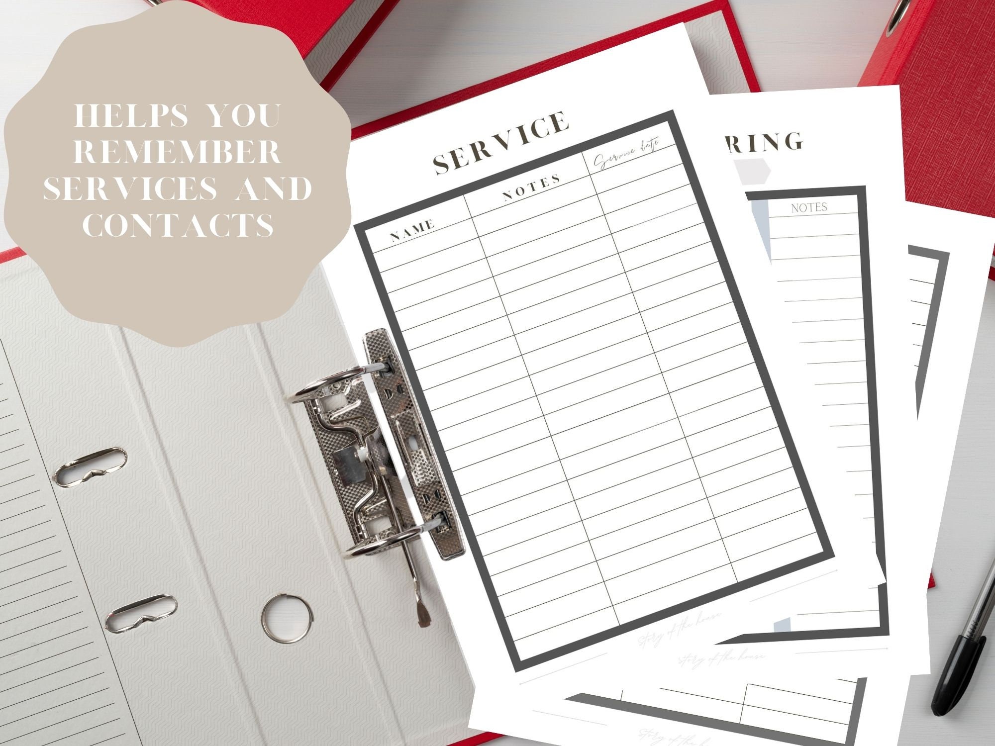 Home Improvement Planner, Printable Renovation Checklist, House Rebuild ...