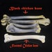 Rare Black Rooster Bone Set for Divination Throwing Bones - Etsy