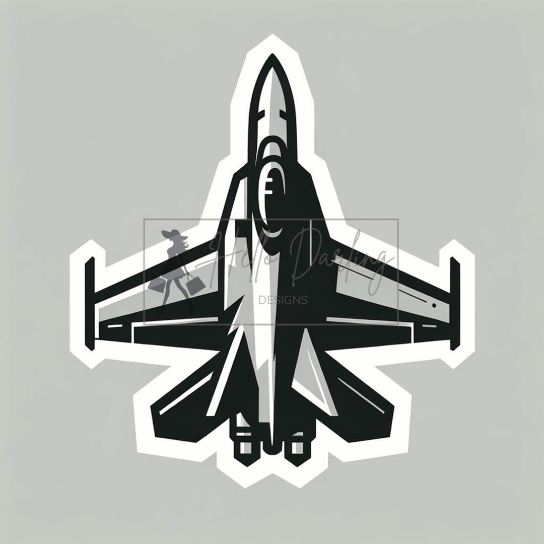 Fighter Jet Graphic PNG Digital Download - Etsy