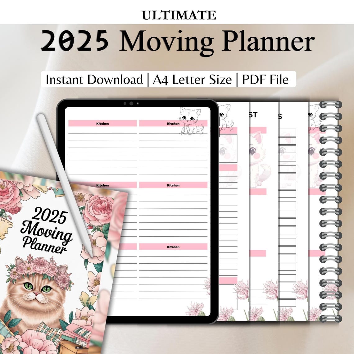 2025 Moving Planner That Keeps You Sane | Printable Checklist for ...
