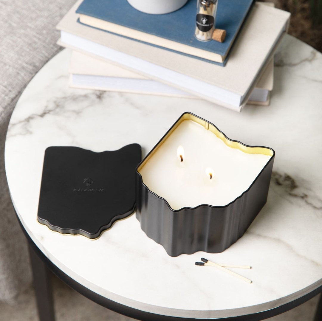 Ohio Shaped Soy Candle | Buckeye Pride State Decor, Housewarming Gift ...